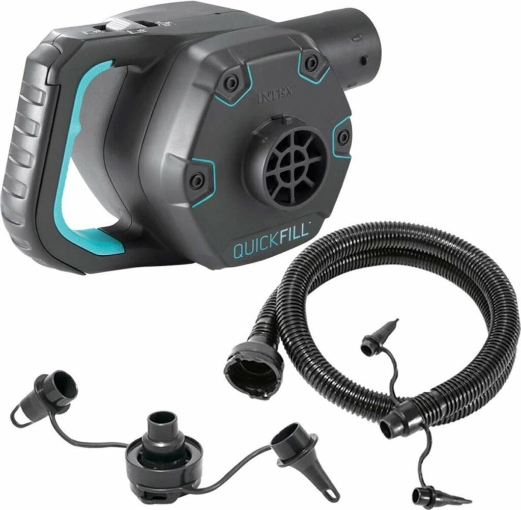 Intex Quickfill 12V/230V met accu luchtpomp kopen en review - Agri World
